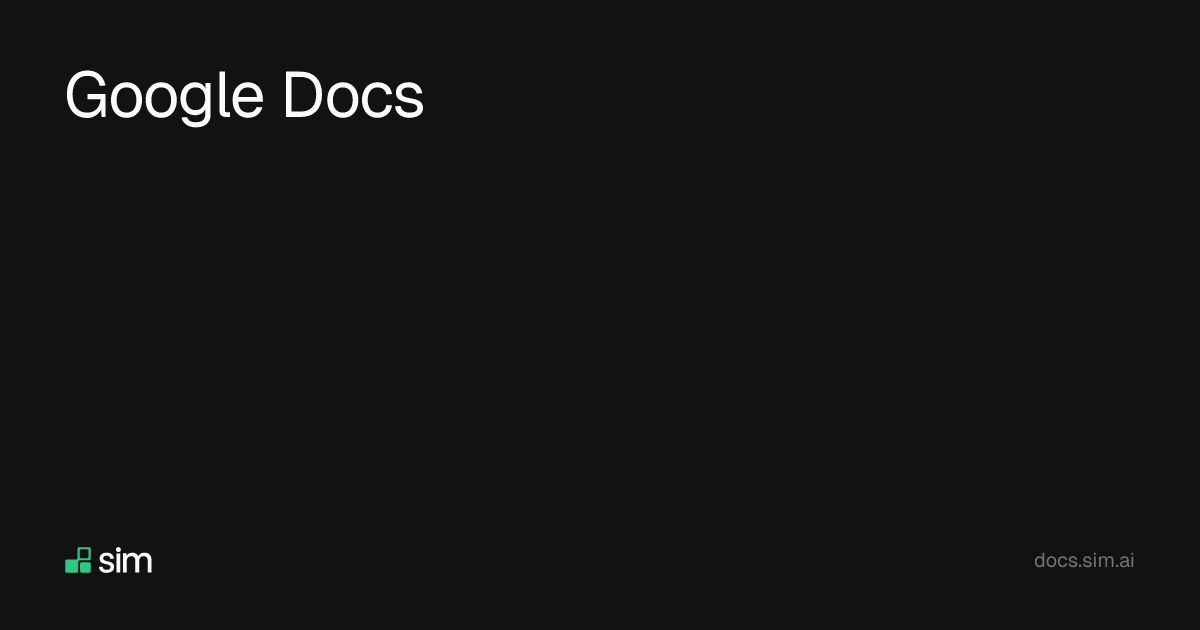 Google Docs